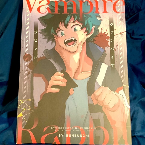 MHA | Other | Bakugou X Deku Izuku Midoriya Yaoi Doujinshi Vampire ...